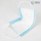 CE,FDA,IS13485 Approval Disposable Tie up Face Mask Made of Blue PP Nonwoven Fabric